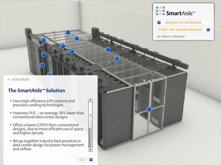 Take a Virtual Tour of Liebert's SmartRow and SmartAisle