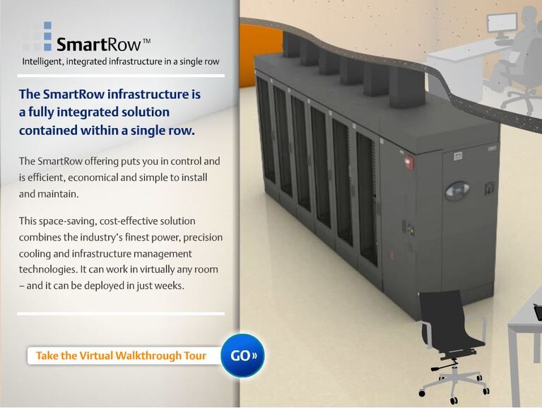 Take a Virtual Tour of Liebert's SmartRow and SmartAisle