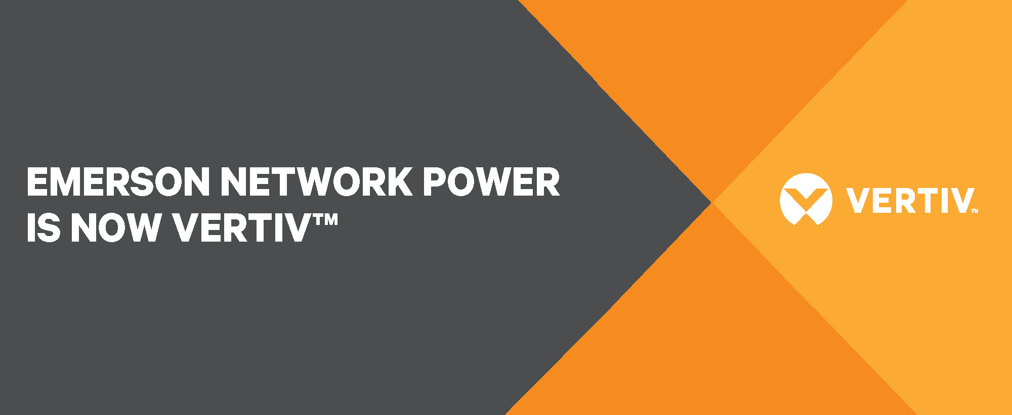 Emerson Network Power Rebrands As Vertiv, Appoints New CEO